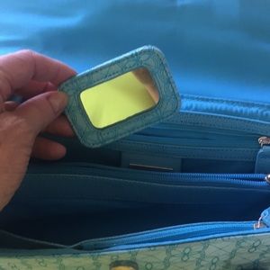 Alfani | Bags | Alfani Turquoise Purse | Poshmark